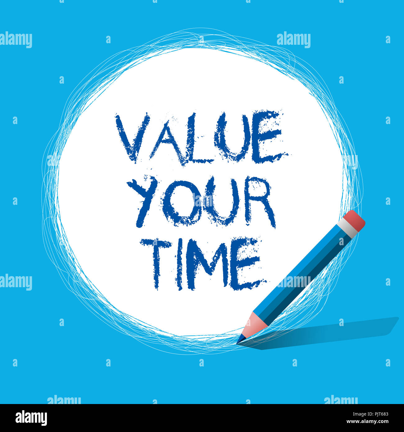 Text sign showing Value Your Time. Conceptual photo asking someone to ...