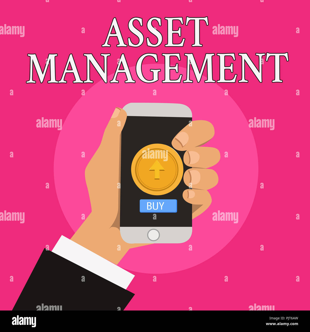 Handwriting text writing Asset Management. Concept meaning systematic ...