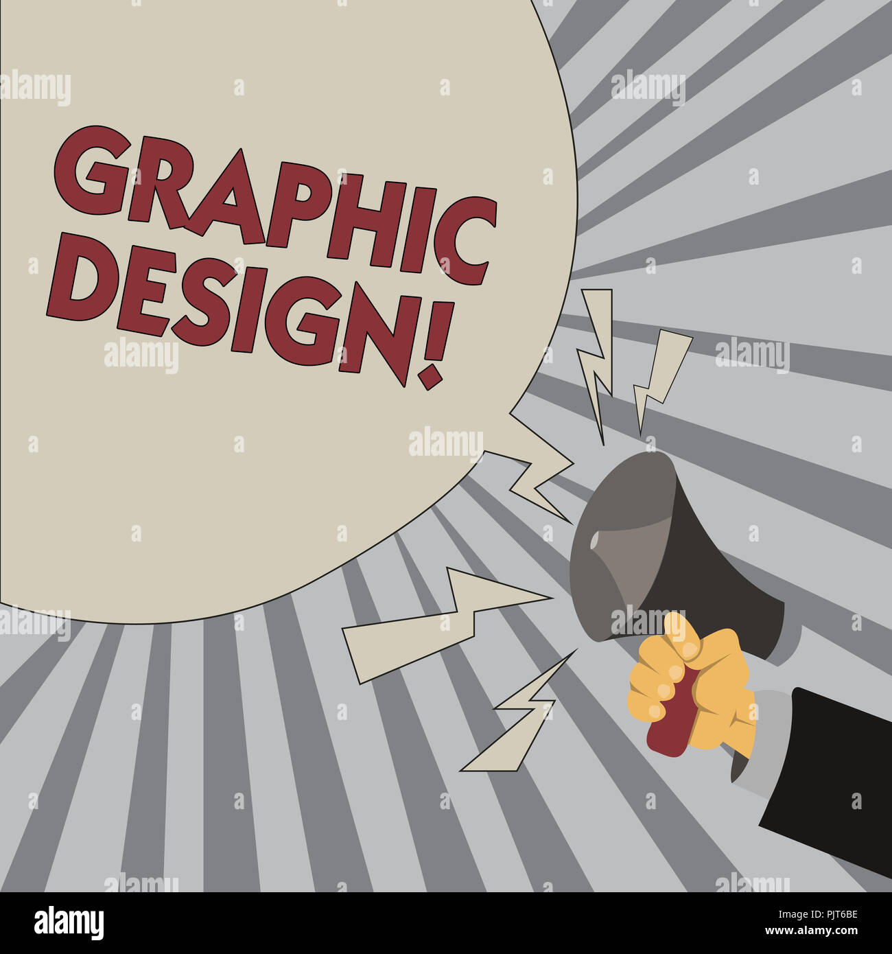 Writing note showing Graphic Design. Business photo showcasing art or ...