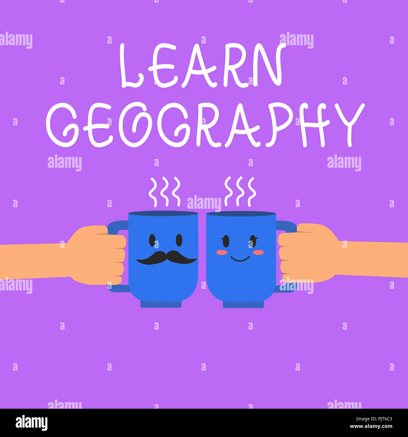 Text sign showing Learn Geography. Conceptual photo study of physical ...