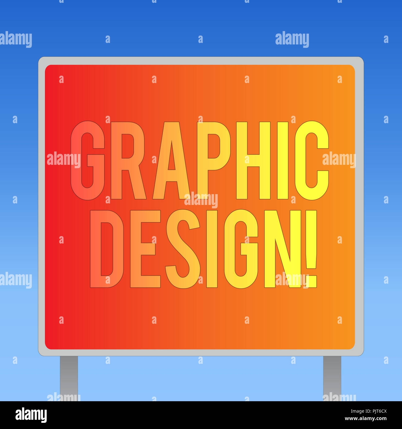 Writing note showing Graphic Design. Business photo showcasing art or ...