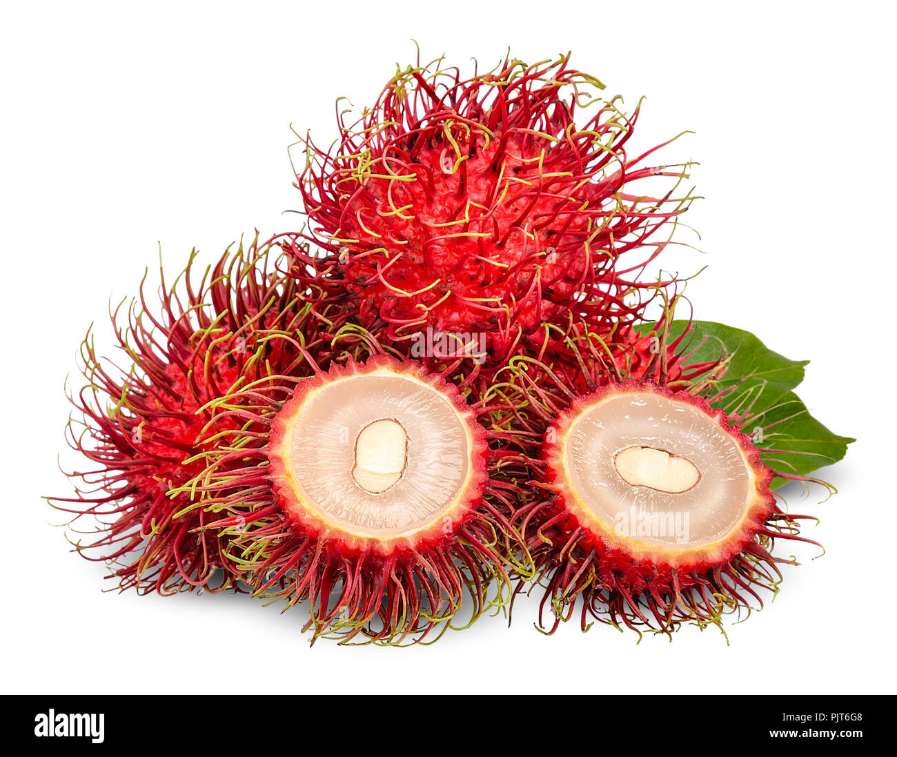 Rambutan isolated on white with clipping path Stock Photo - Alamy