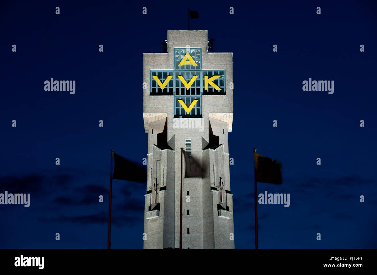 The Yser Tower peace monument in Diksmuide (Belgium, 04/02/2010 Stock ...
