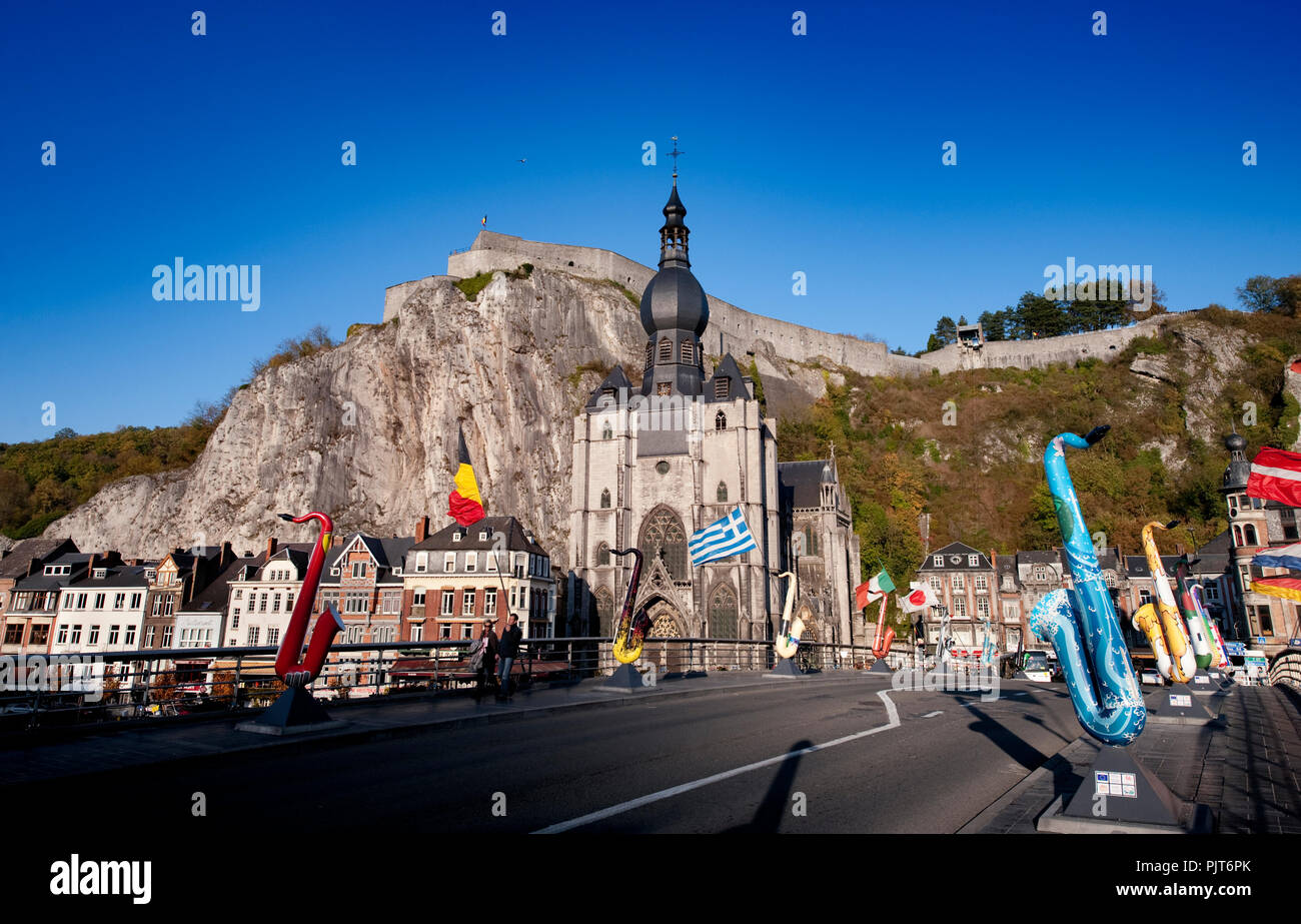 Onze lieve vrouwekerk van dinant hi-res stock photography and images ...