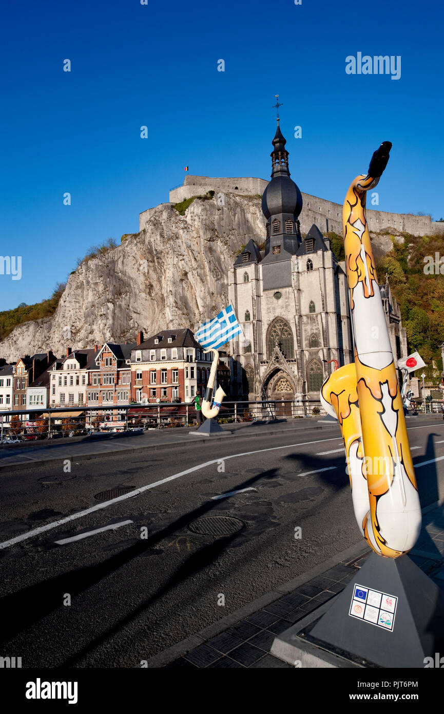 Onze lieve vrouwekerk van dinant hi-res stock photography and images ...