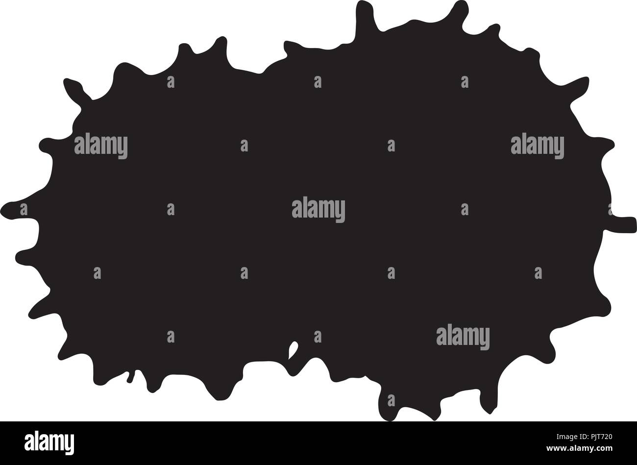 Inky brush spots hi-res stock photography and images - Alamy