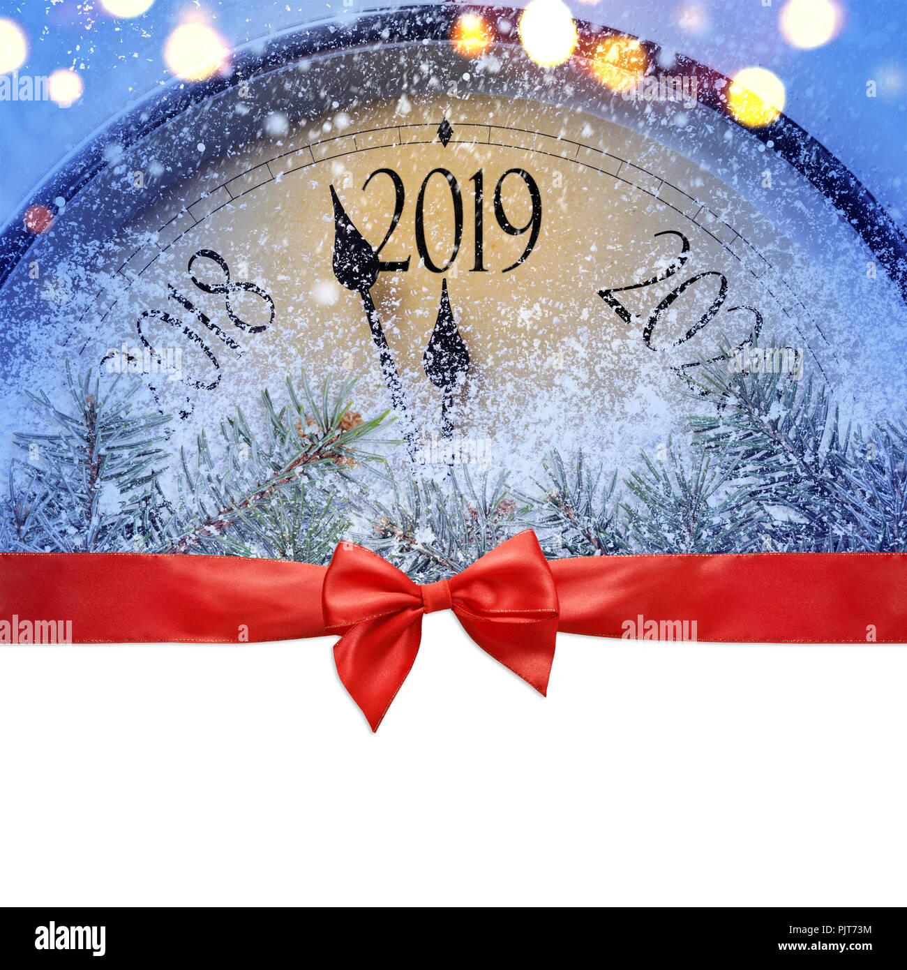Countdown to midnight Stock Photo - Alamy