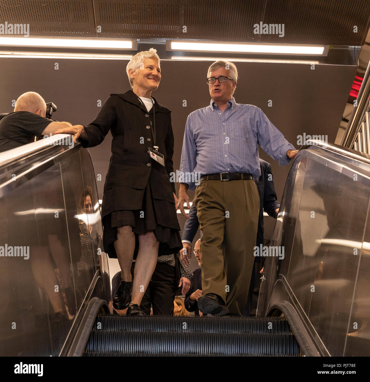 New York, United States. 08th Sep, 2018. Senator Brian Kavanagh & Ann ...