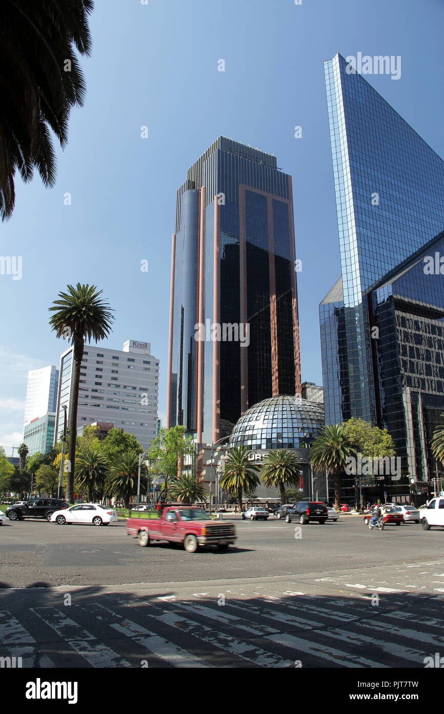 Paseo de la Reforma, Mexico city Stock Photo - Alamy
