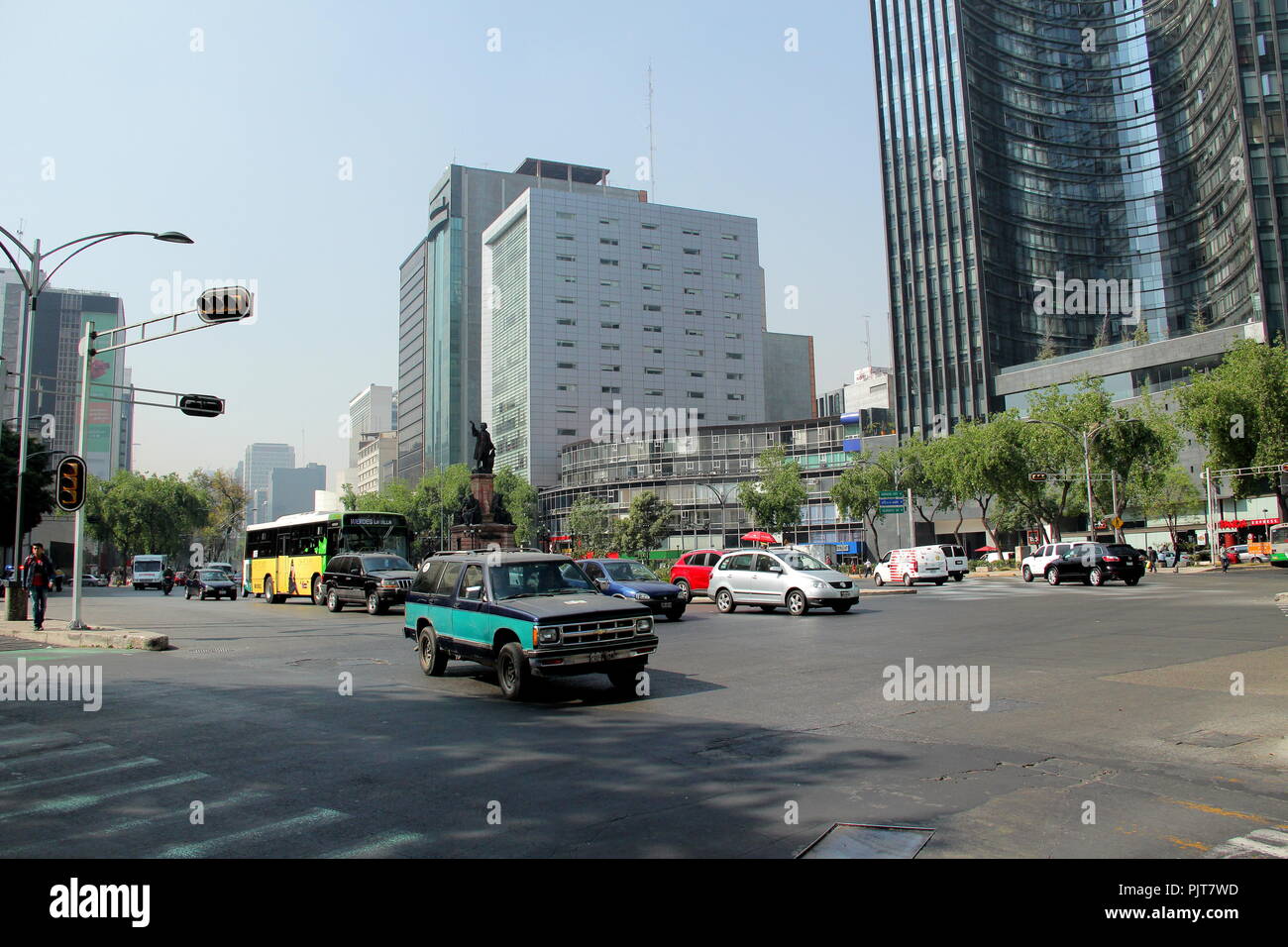 Paseo de la Reforma, Mexico city Stock Photo - Alamy