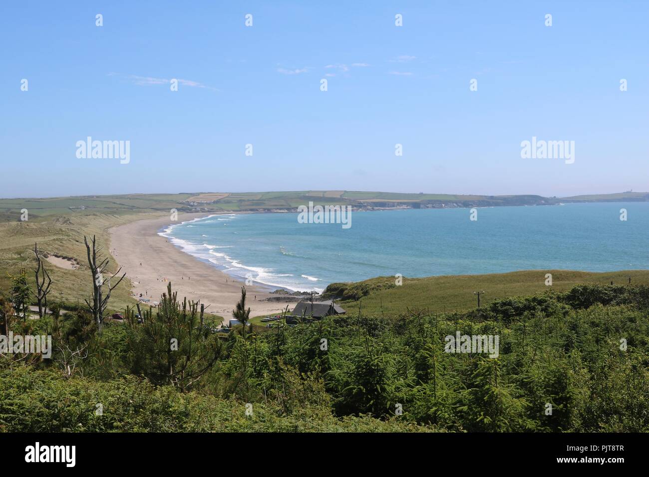 Castlefreke Lake Walk views Stock Photo - Alamy
