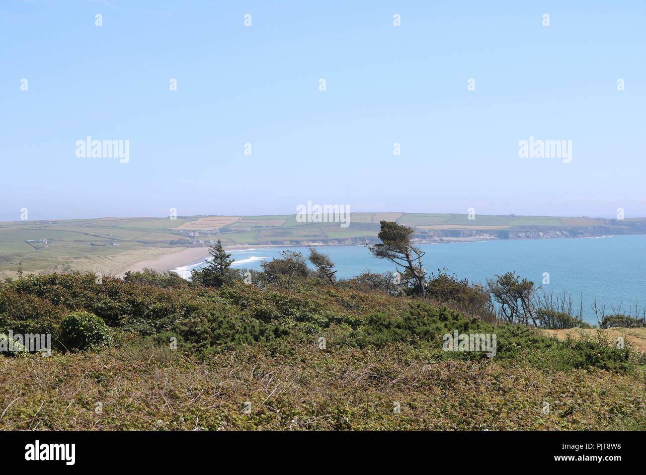 Castlefreke Lake Walk views Stock Photo - Alamy