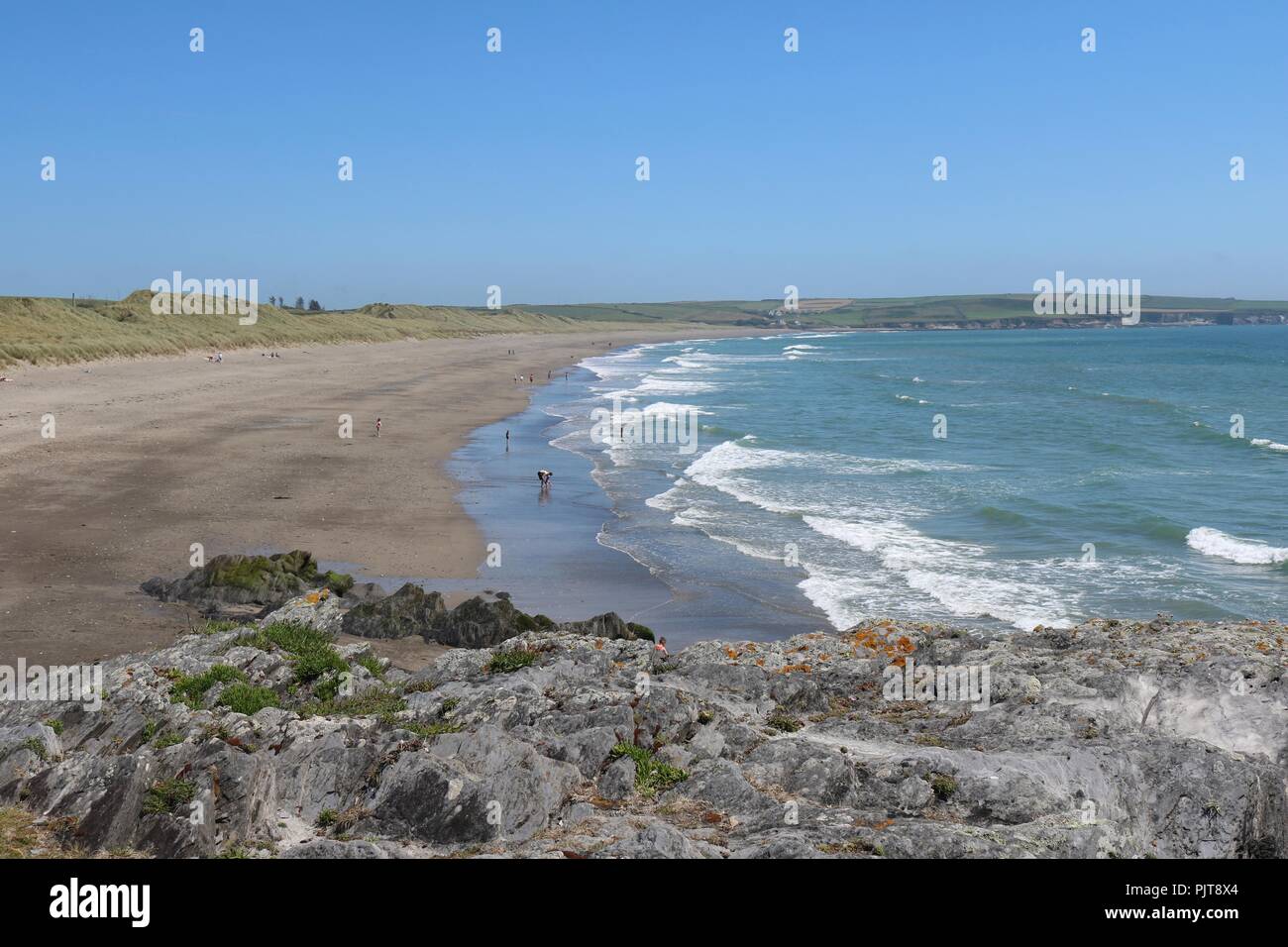 Castlefreke Beach, Cork, Ireland Stock Photo - Alamy