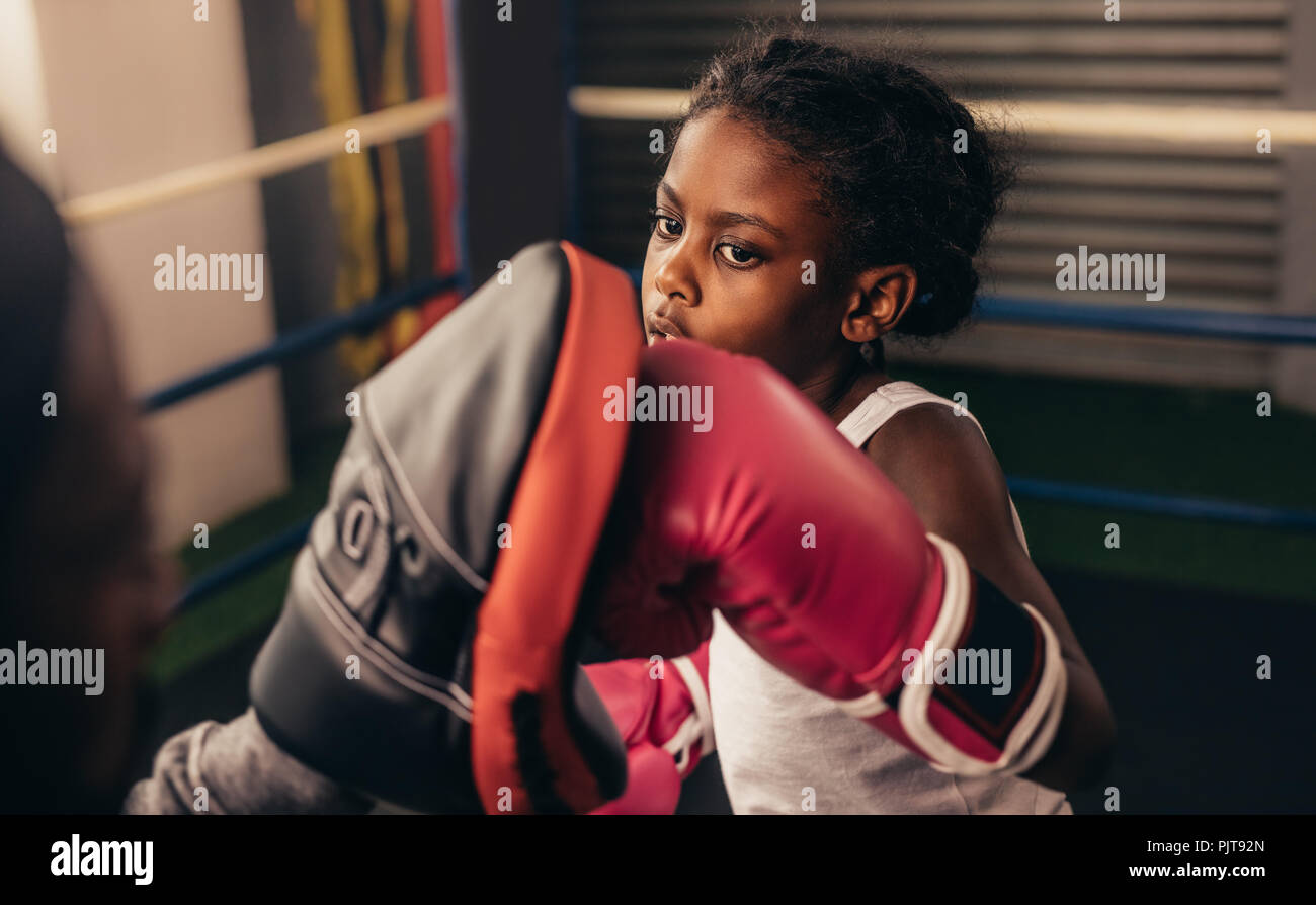 Child boxer hi-res stock photography and images - Alamy