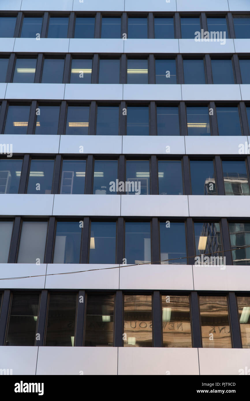 Window front of a modern office building Stock Photo - Alamy