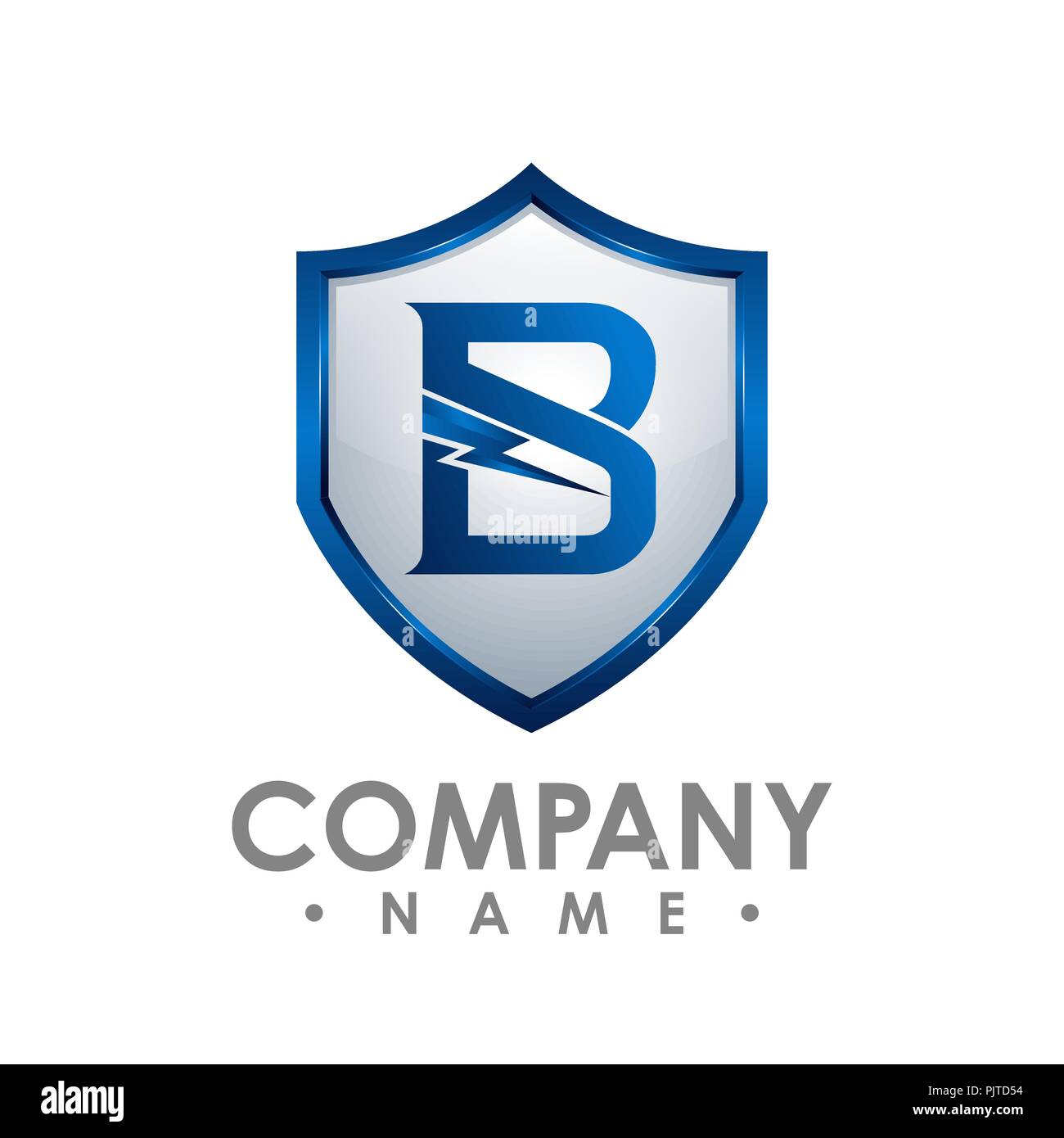 Shield letter b hi-res stock photography and images - Alamy