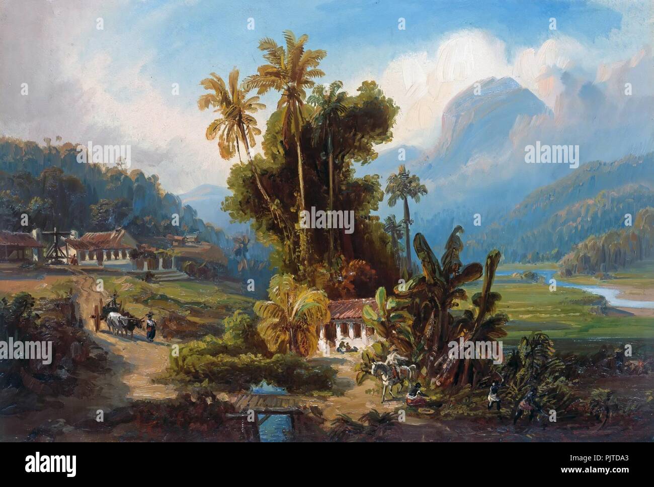Ferdinand Bellermann 003 Stock Photo - Alamy
