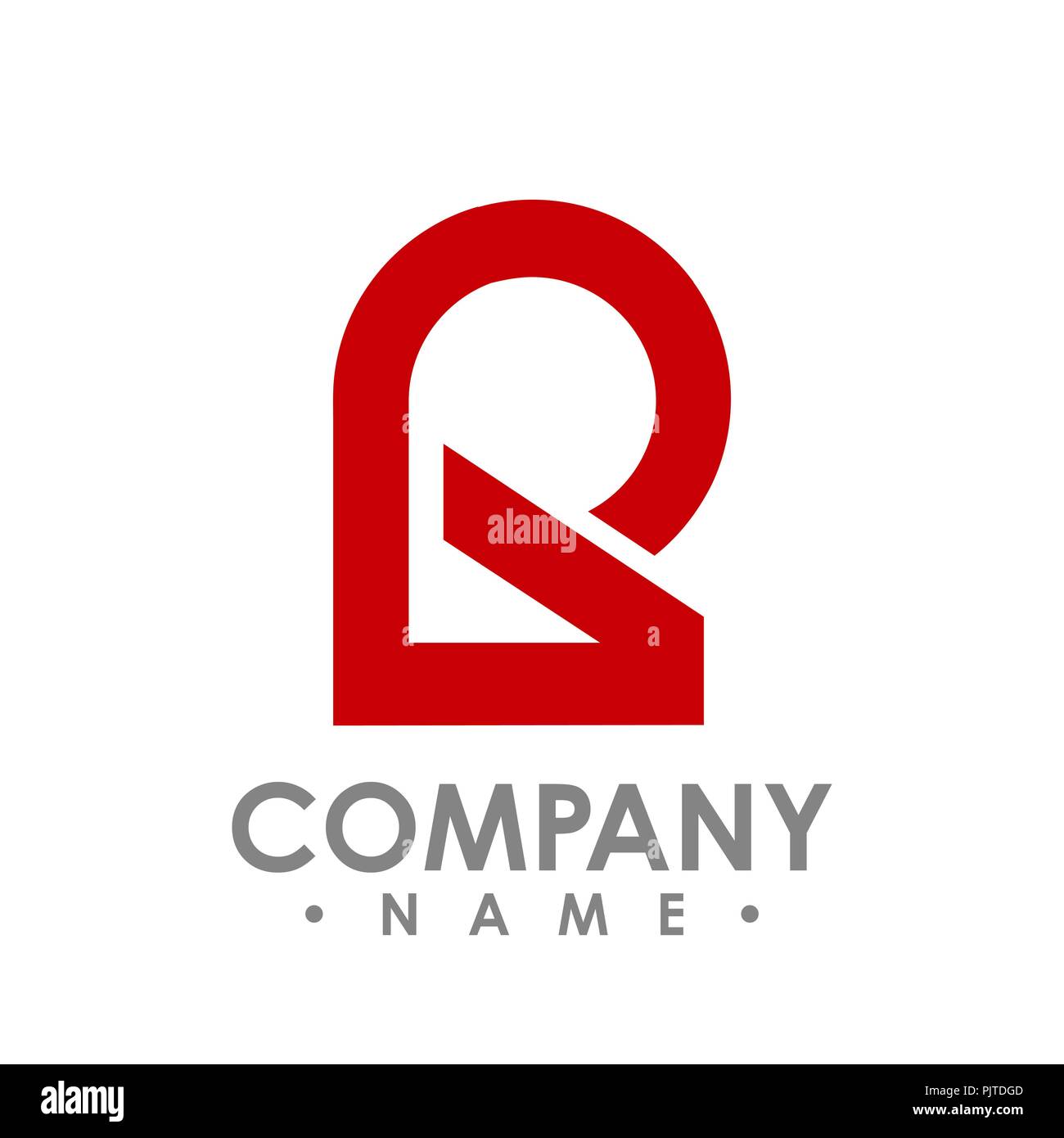 Abstract realty logo - Vector logo concept illustration. Abstract shape ...