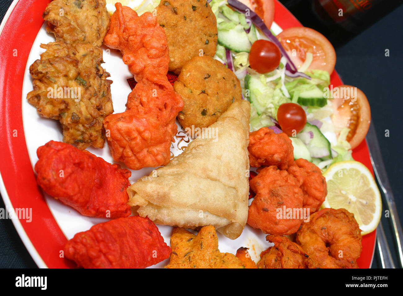 Indian fine dining Stock Photo - Alamy