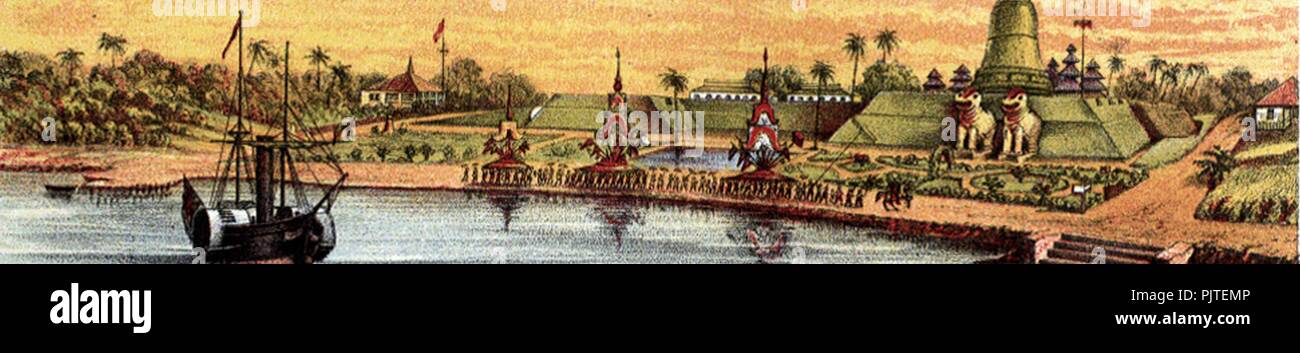 Bassein, late 1800s (cropped Stock Photo - Alamy