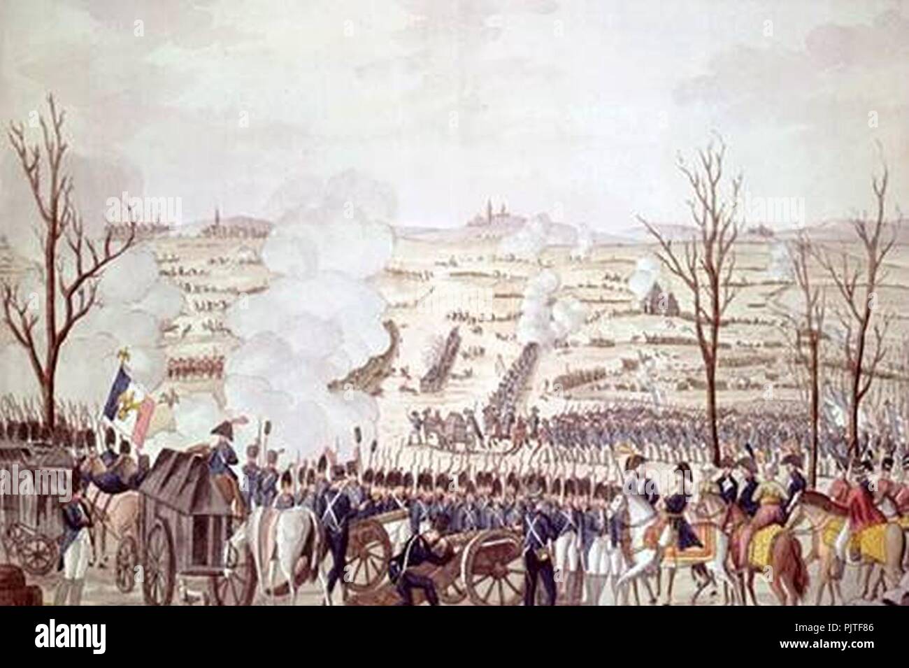 Battaglia di Austerlitz Stock Photo - Alamy