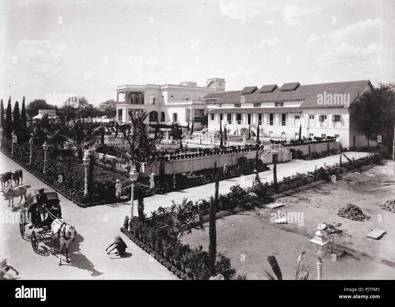 Bashir-bagh Palace, Hyderabad, India Stock Photo - Alamy