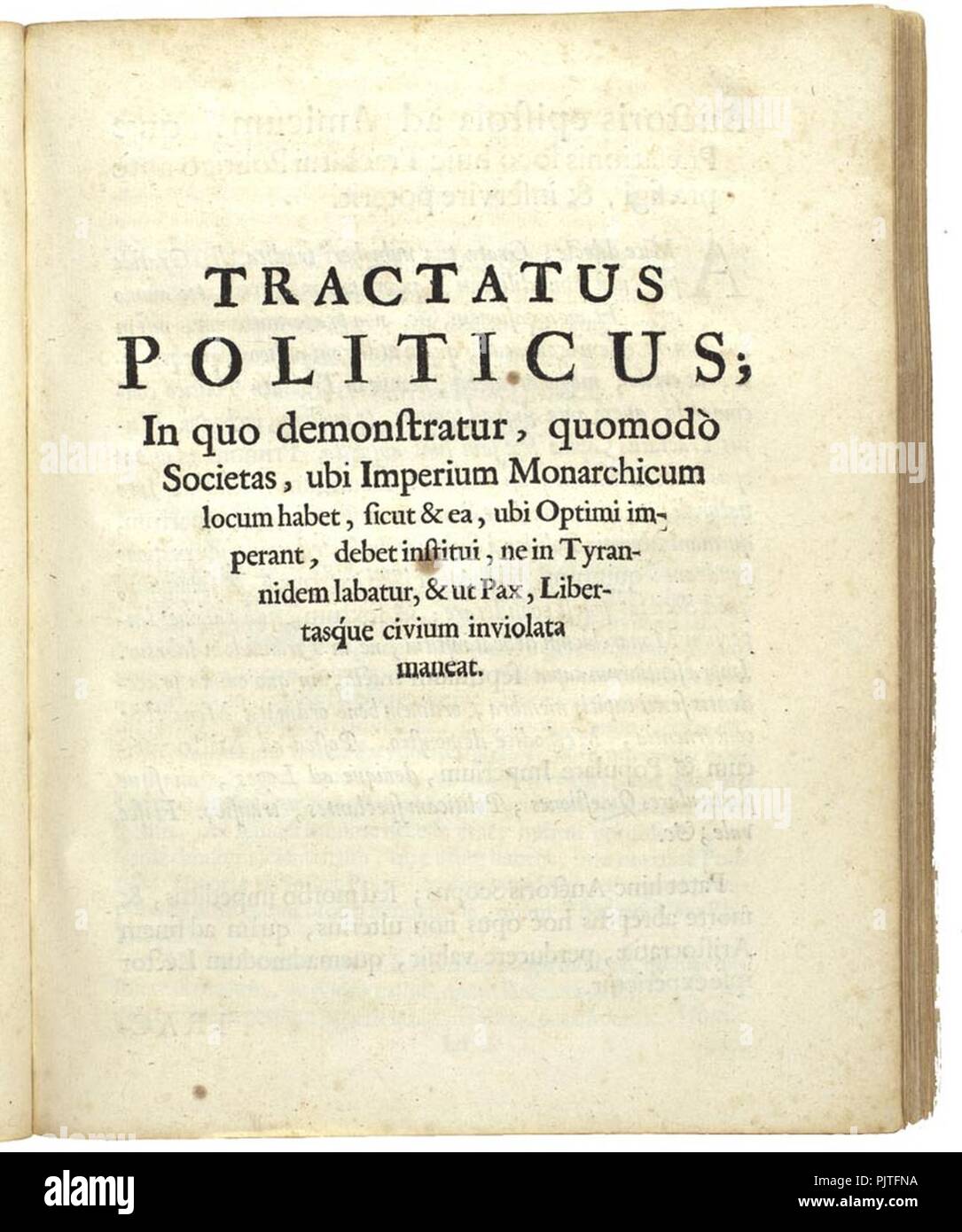 Tractatus hi-res stock photography and images - Alamy