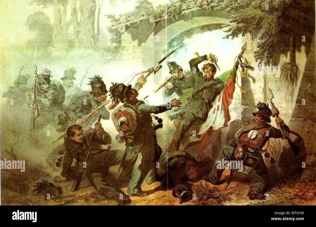 Battaglia di Novara-La Bicocca Stock Photo - Alamy