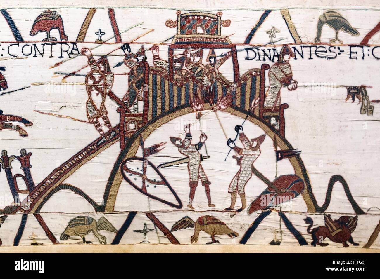 Bayeux tapestry castle hi-res stock photography and images - Alamy