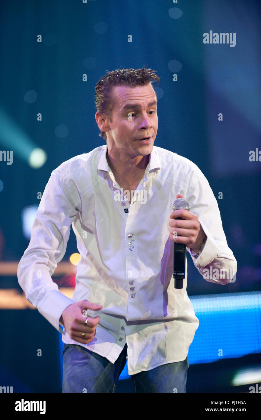 Sam Gooris at the Schlagerfestival in Hasselt (Belgium, 02/04/2011 ...