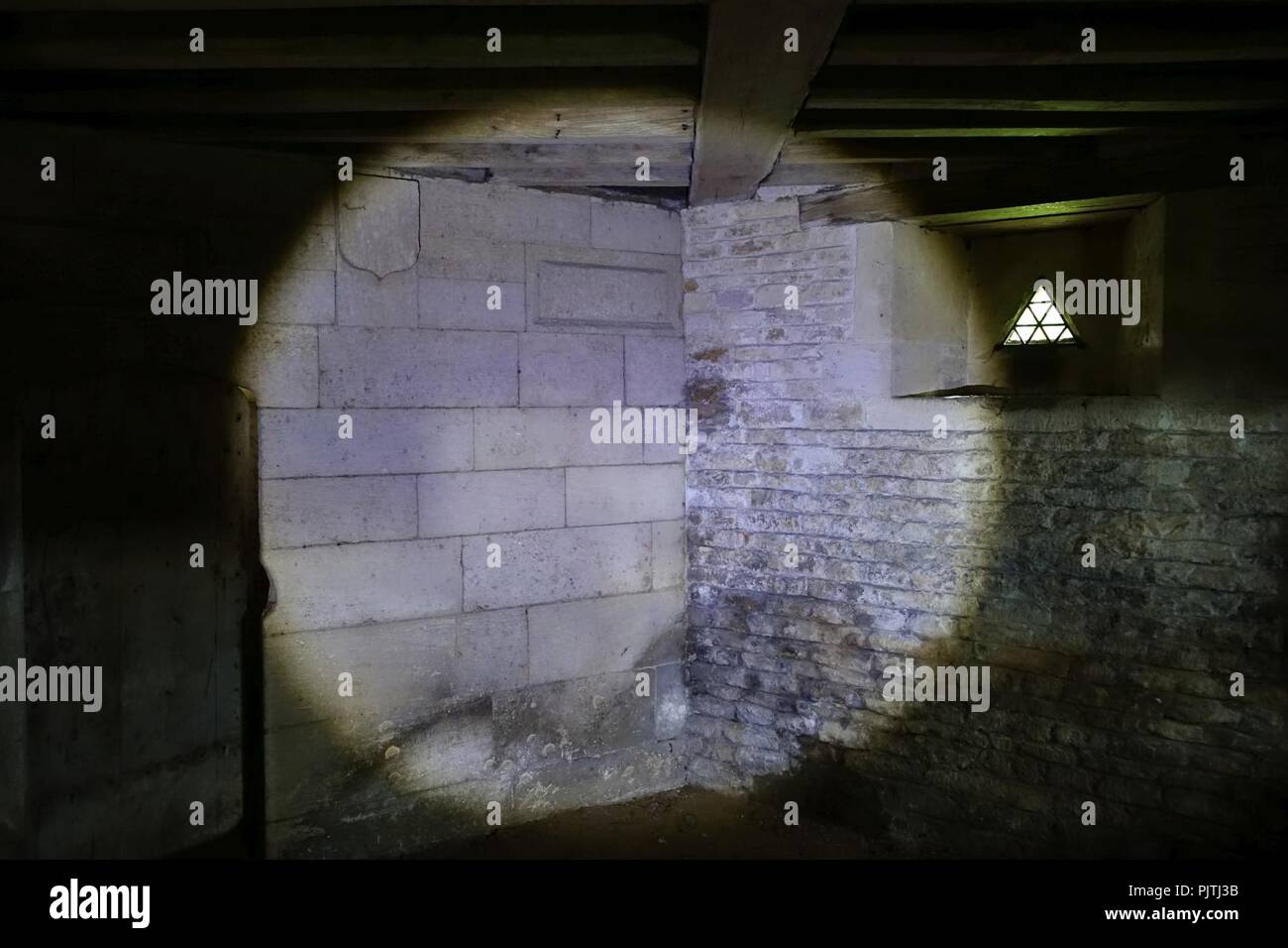 Basement - Rushton Triangular Lodge - Northamptonshire, England Stock ...