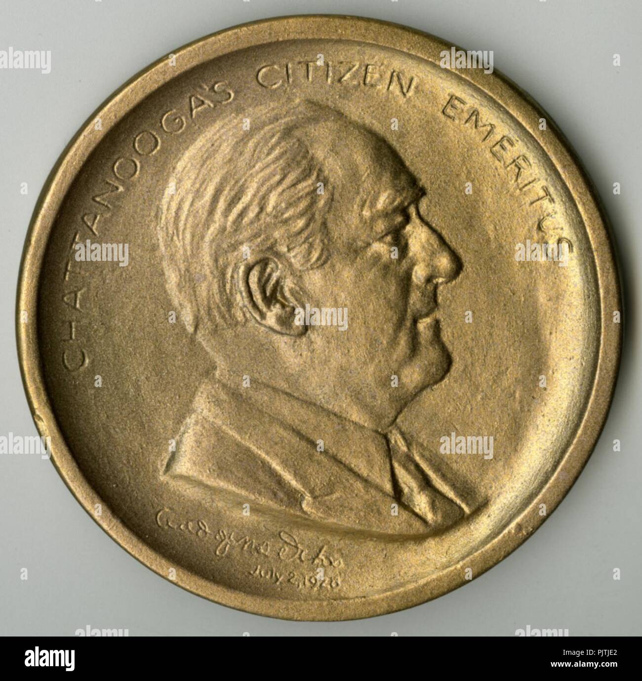 Bas relief adolph simon ochs hi-res stock photography and images - Alamy