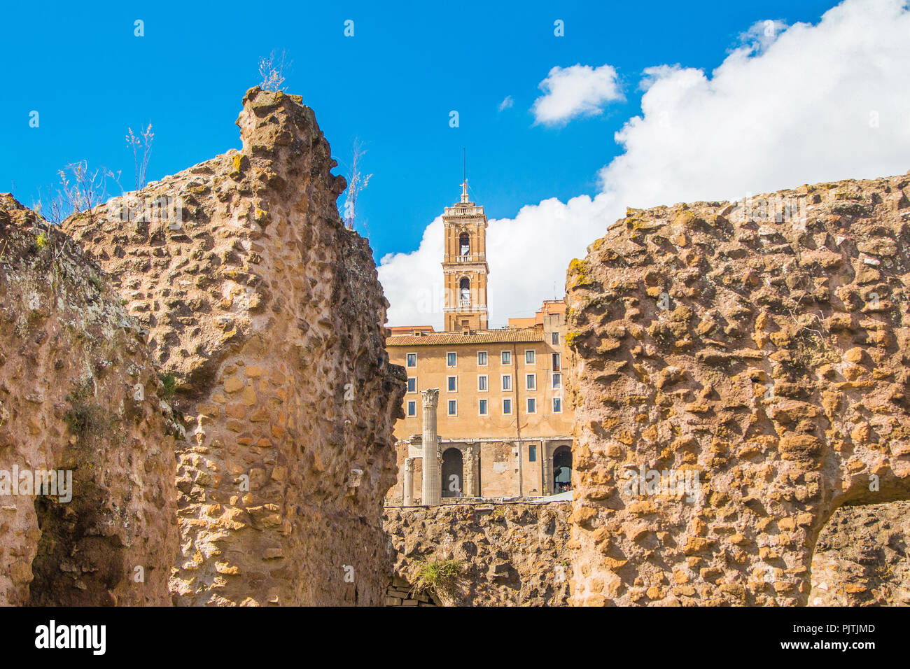 Italy tower rome bell architecture hi-res stock photography and images ...