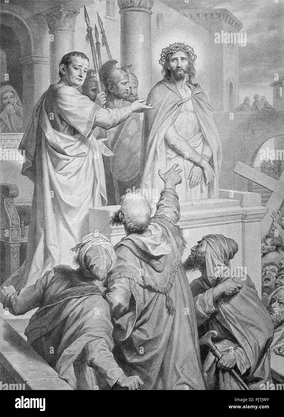 BEHOLD THE MAN Stock Photo - Alamy