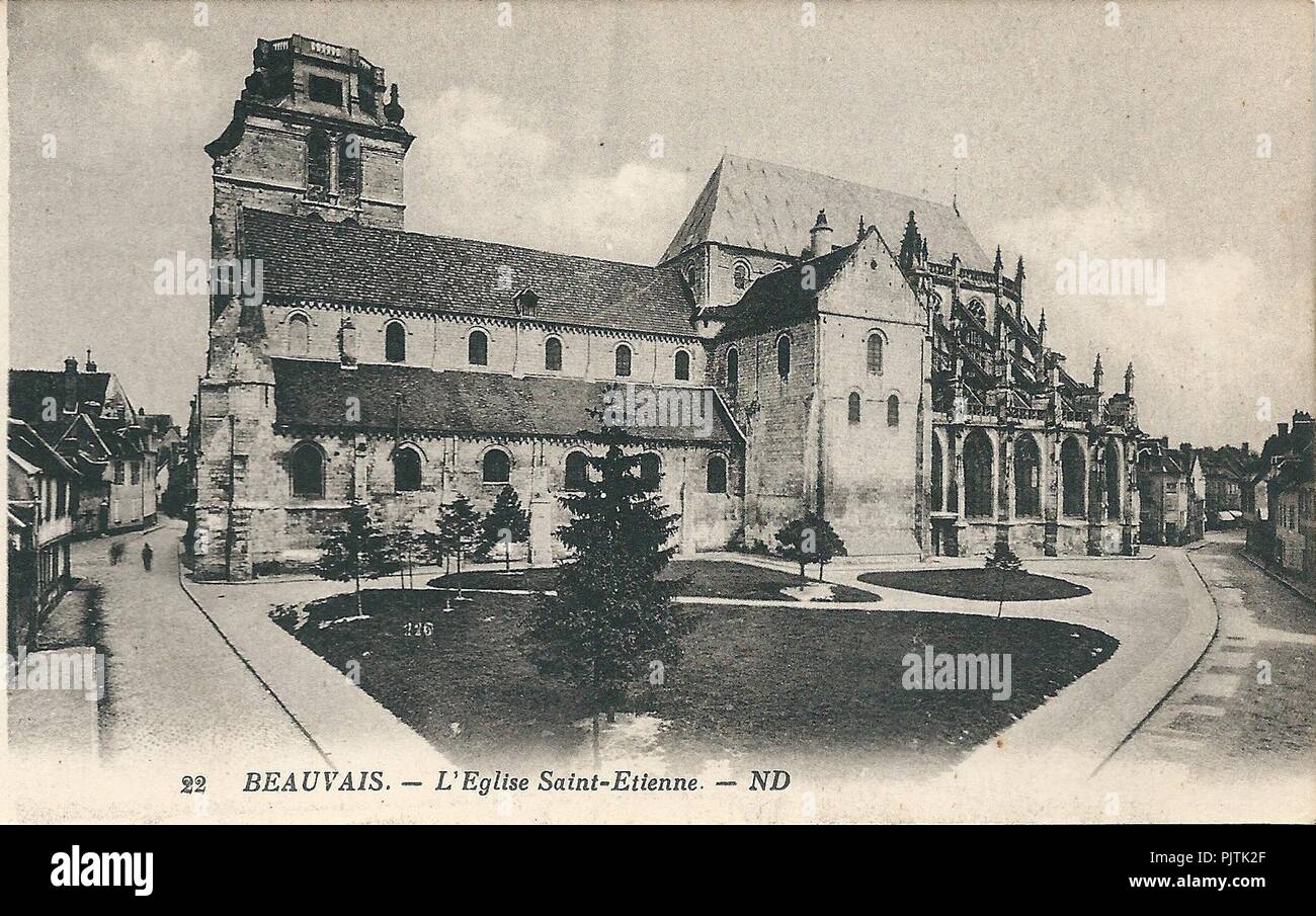 Eglise saint etienne beauvais hi-res stock photography and images - Alamy