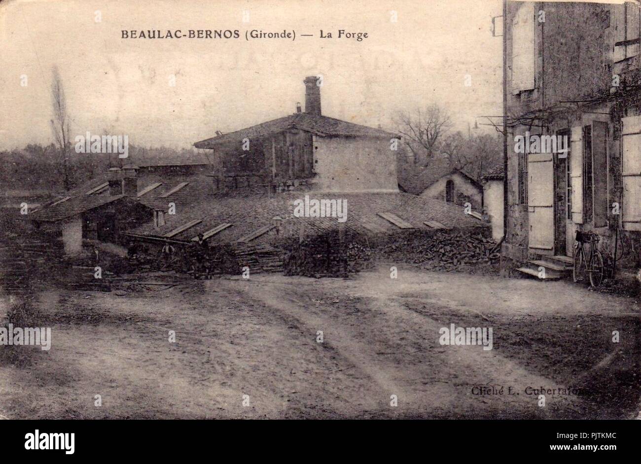 Beaulac-Bernos - Forges de Beaulac 2 Stock Photo - Alamy