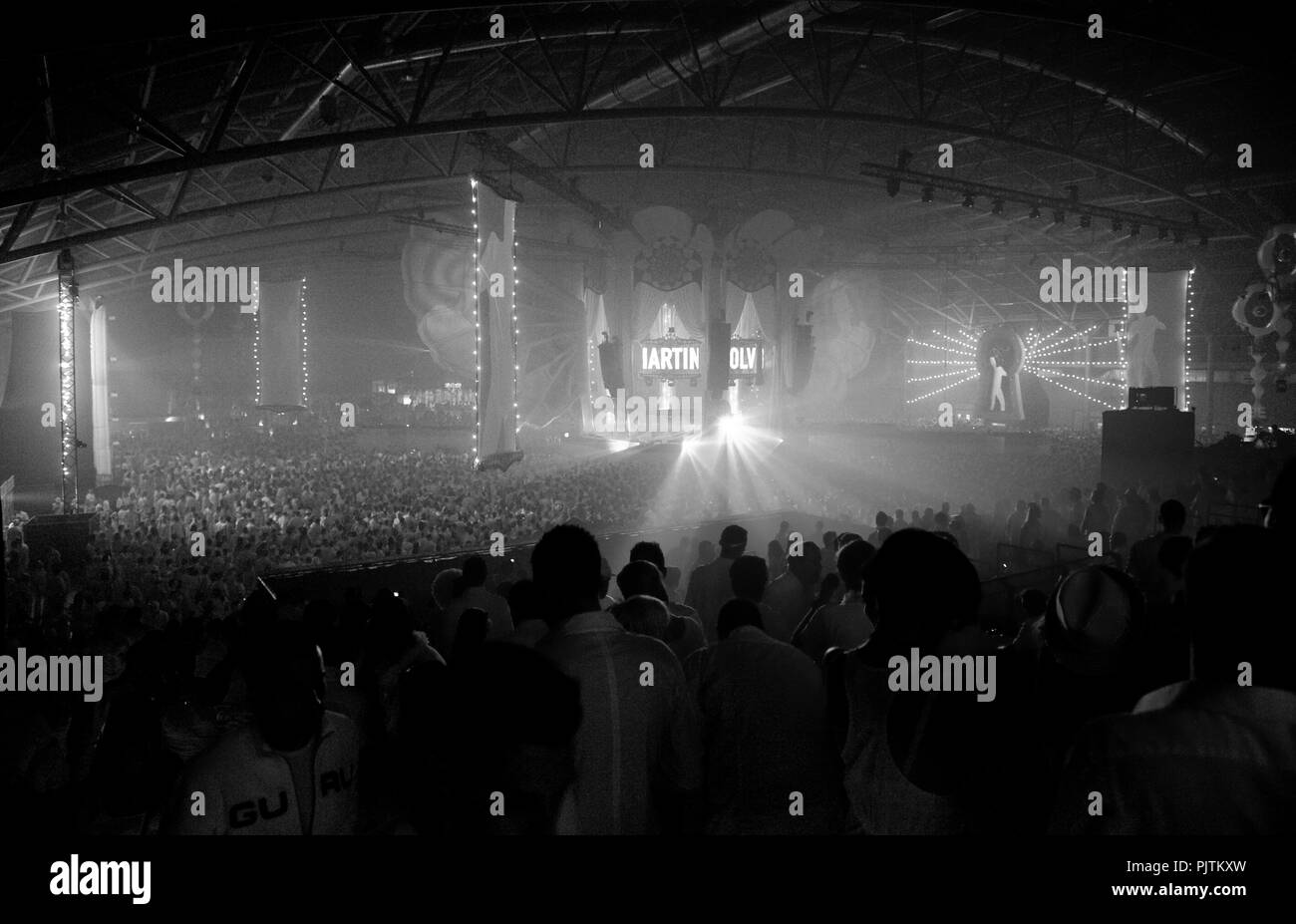 The Sensation White dance event in the Ethias Arena of Hasselt attended ...