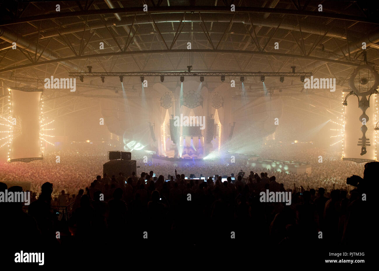 The Sensation White dance event in the Ethias Arena of Hasselt attended ...