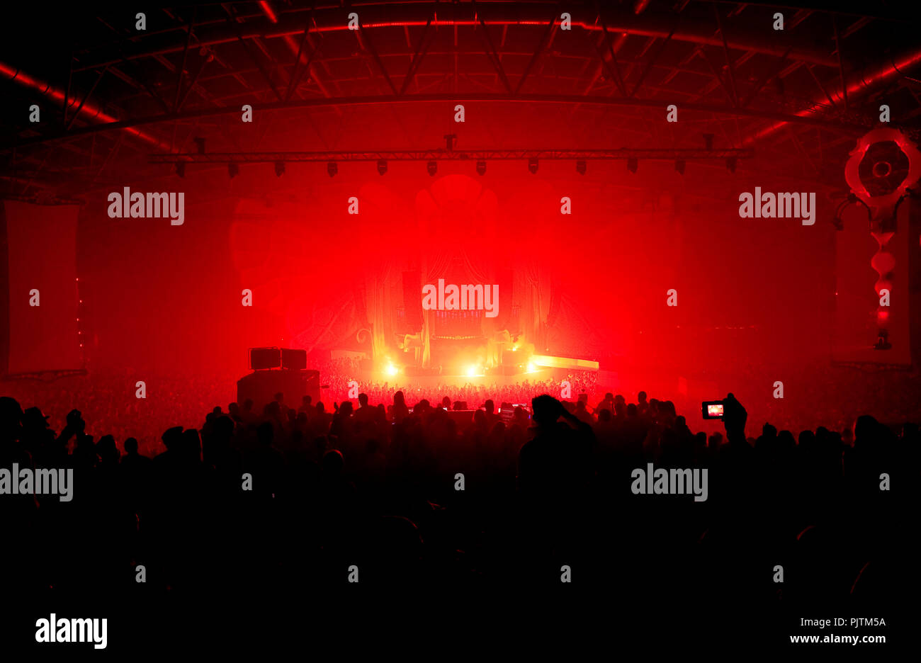 The Sensation White dance event in the Ethias Arena of Hasselt attended ...