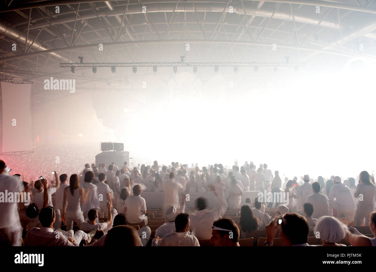 The Sensation White dance event in the Ethias Arena of Hasselt attended ...