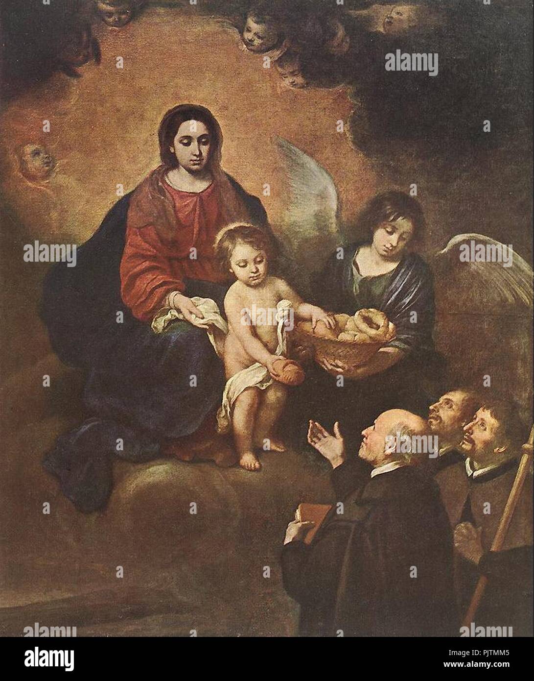Bartolomé Esteban Perez Murillo - The Infant Jesus Distributing Bread ...