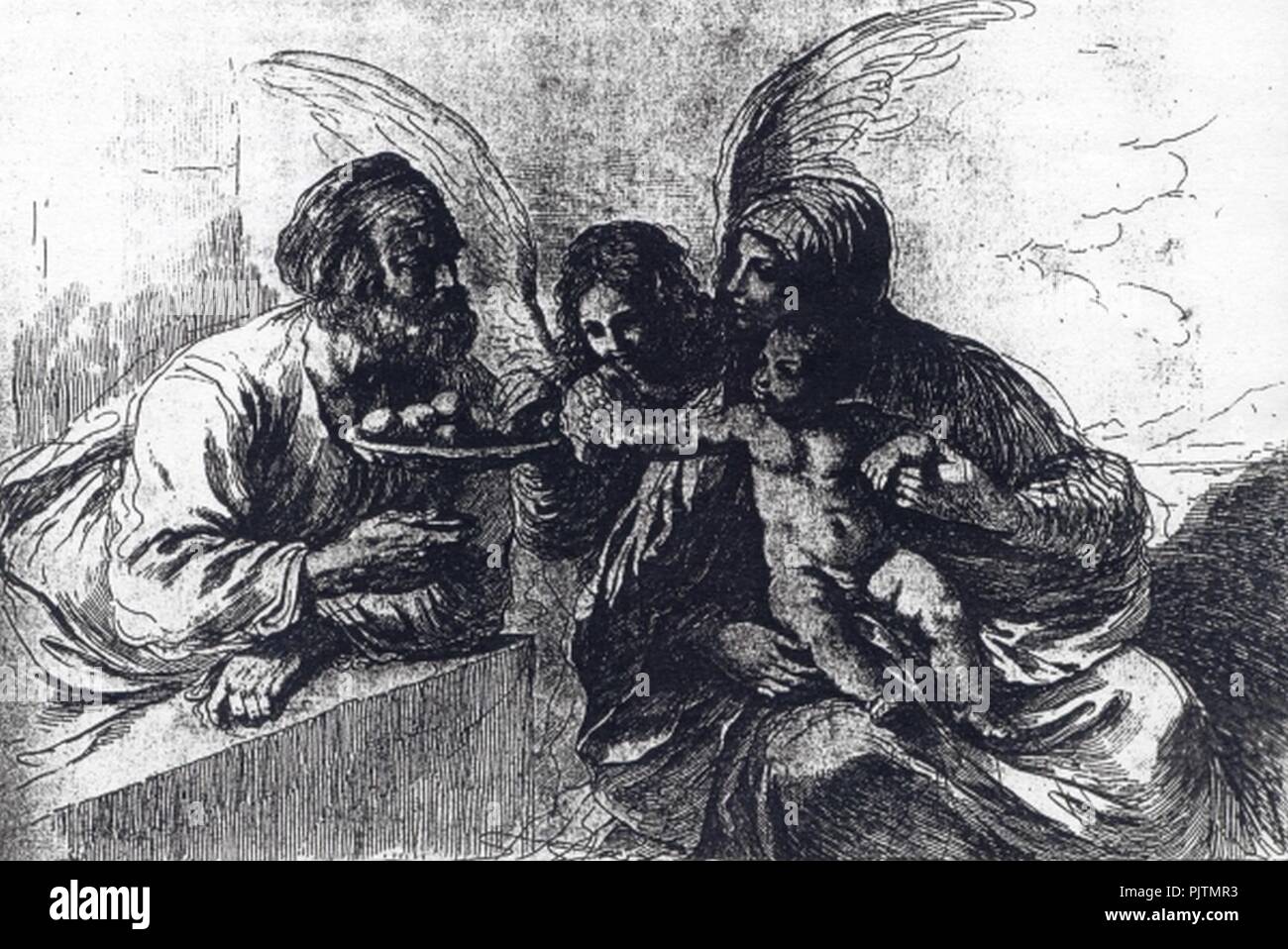 Bartolozzi Holy Family Stock Photo - Alamy