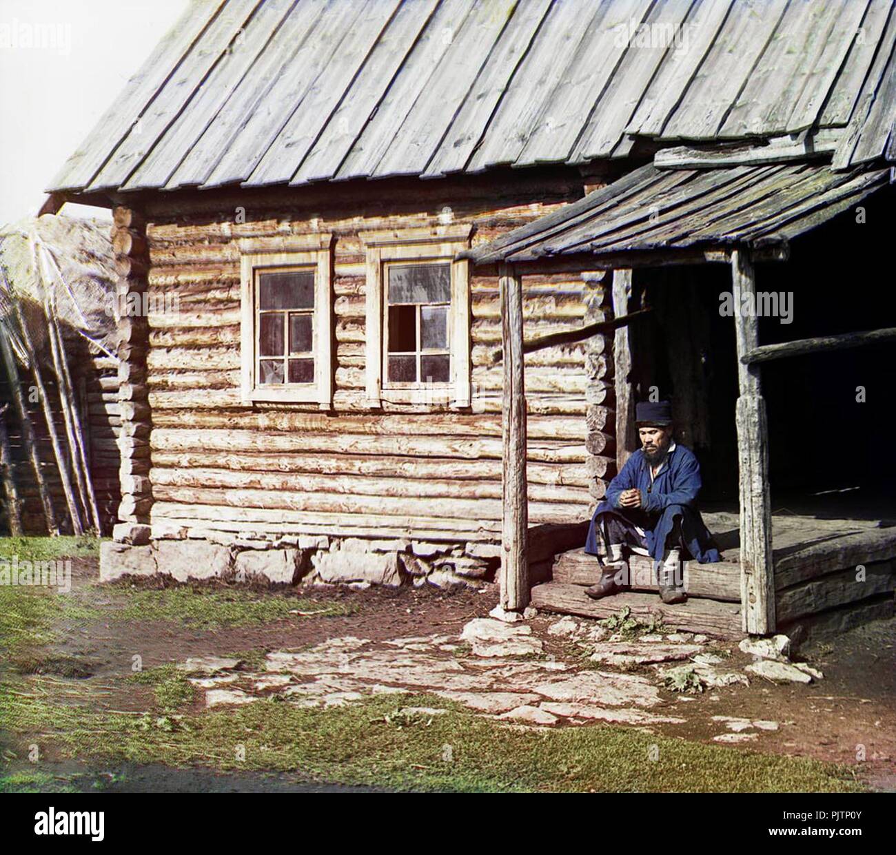 Bashkir at his home Stock Photo - Alamy