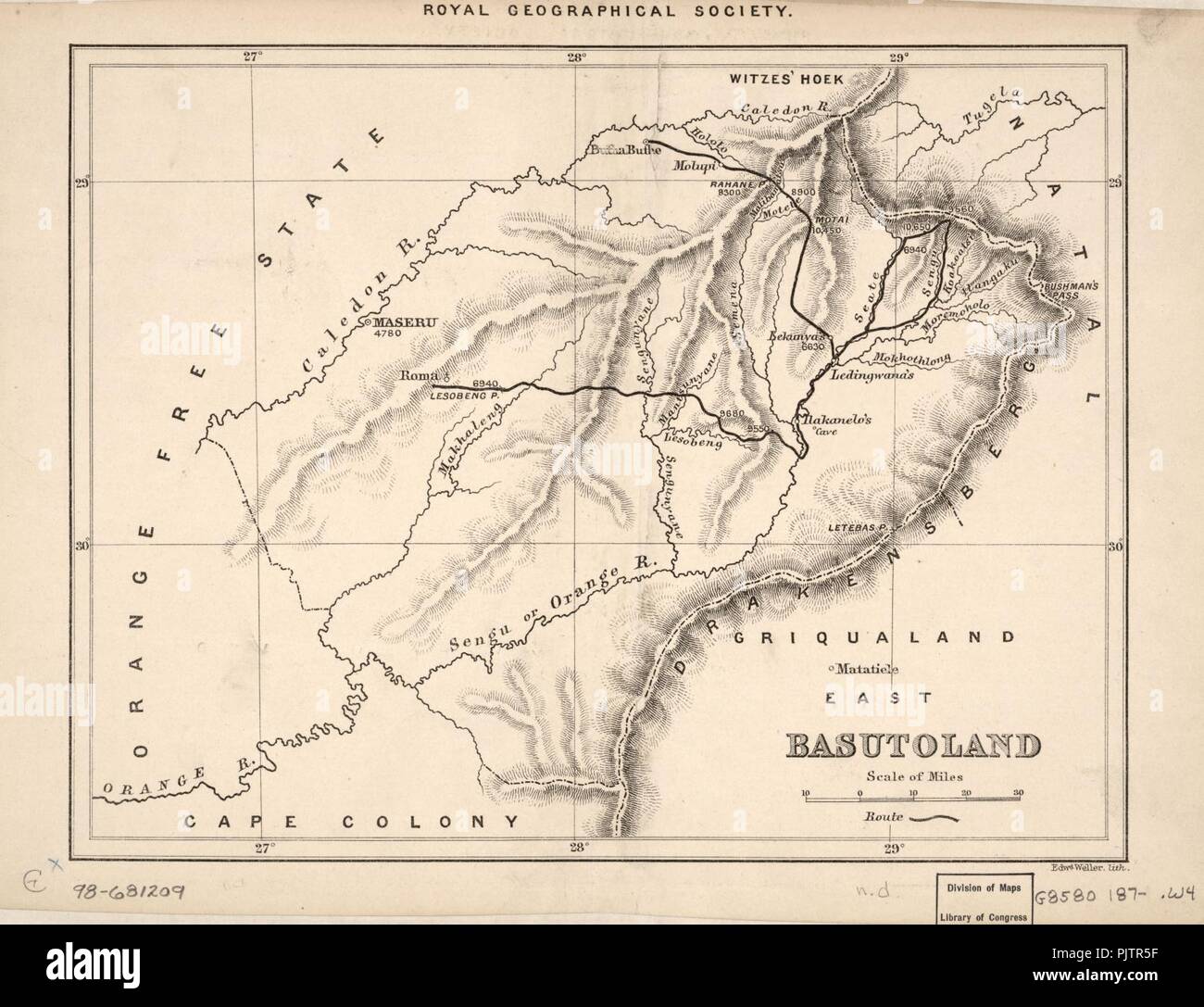 Basutoland hi-res stock photography and images - Alamy