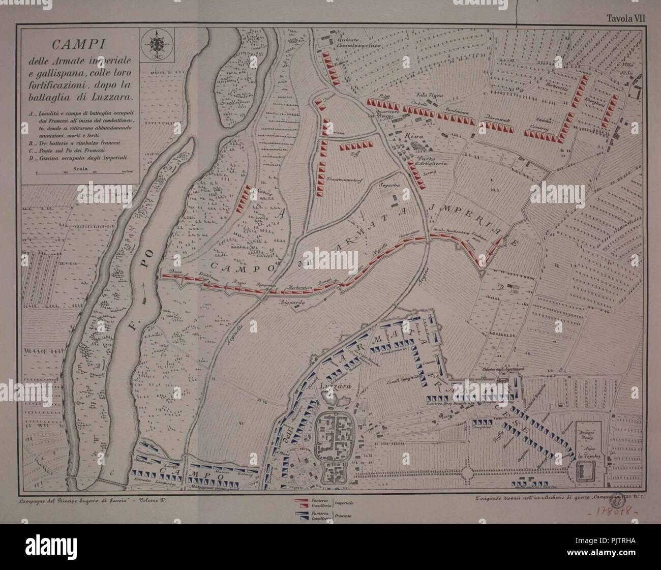 Batalla de Luzzara Stock Photo - Alamy