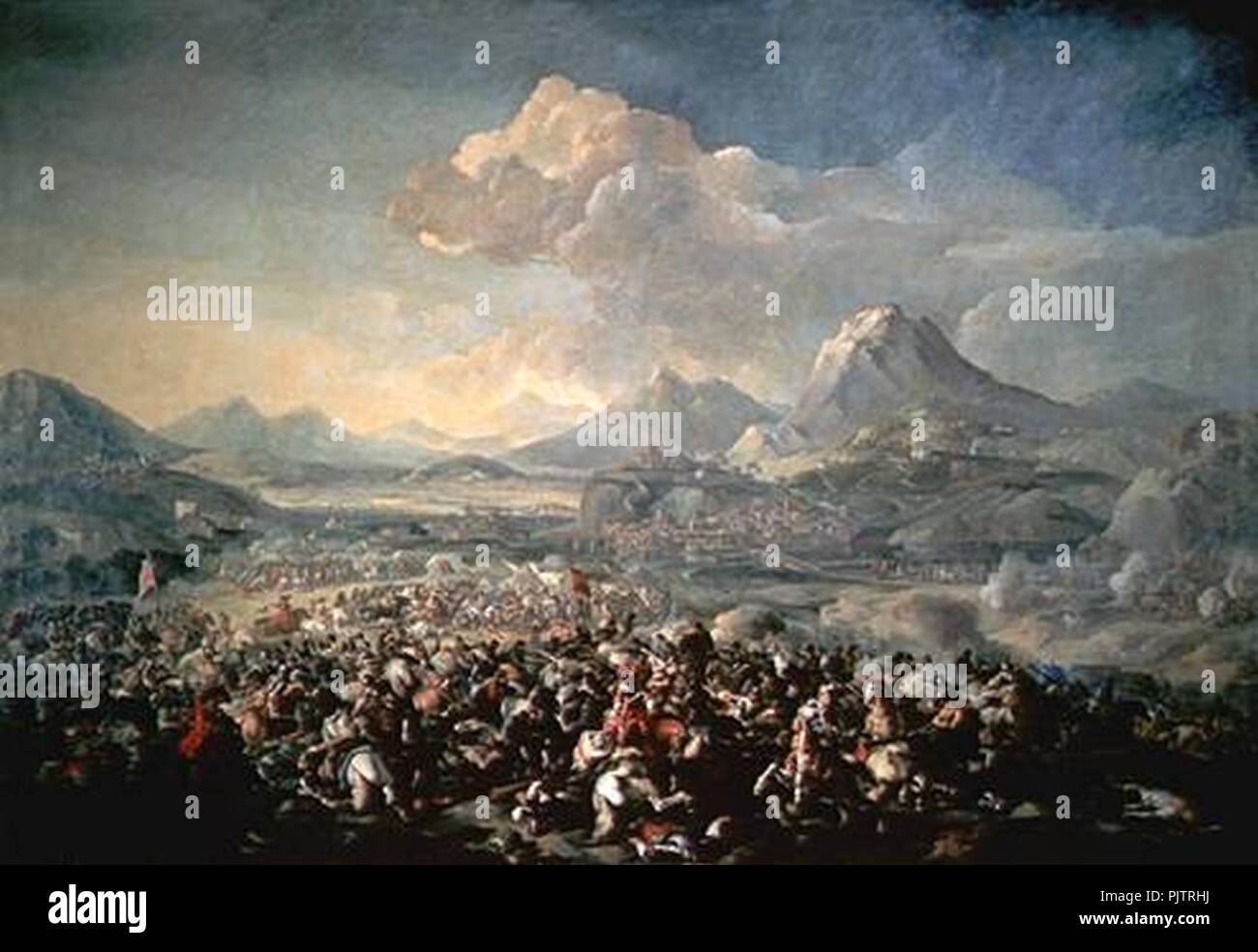 Batalla de Montjuïc de 1641 Stock Photo - Alamy