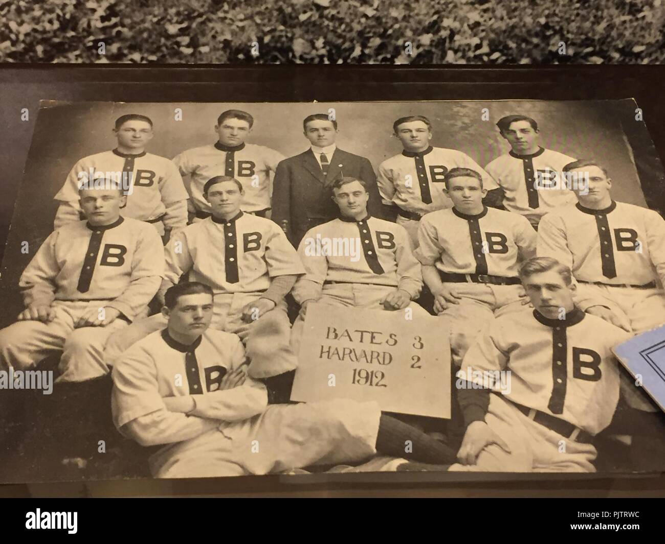 Bates-Harvard game 1912 Stock Photo - Alamy