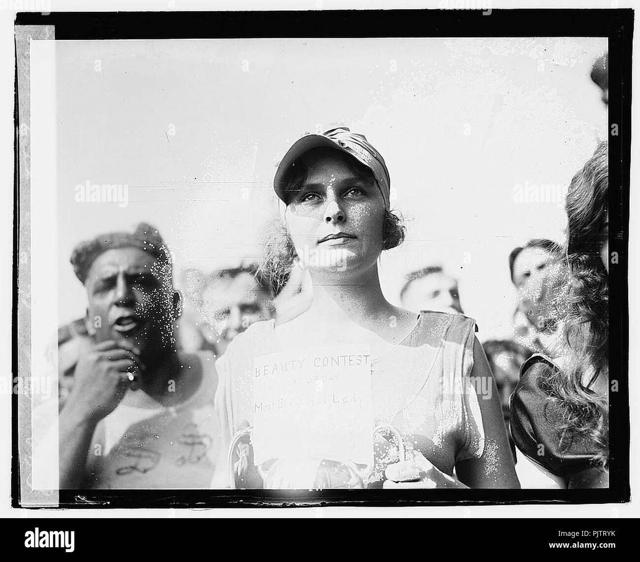 Beach beauty contest Black and White Stock Photos & Images - Alamy