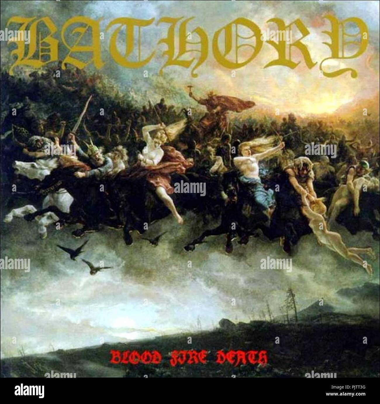 Bathory Blood Fire Death Wallpaper BATHORY Blood Fire Death (Hooded