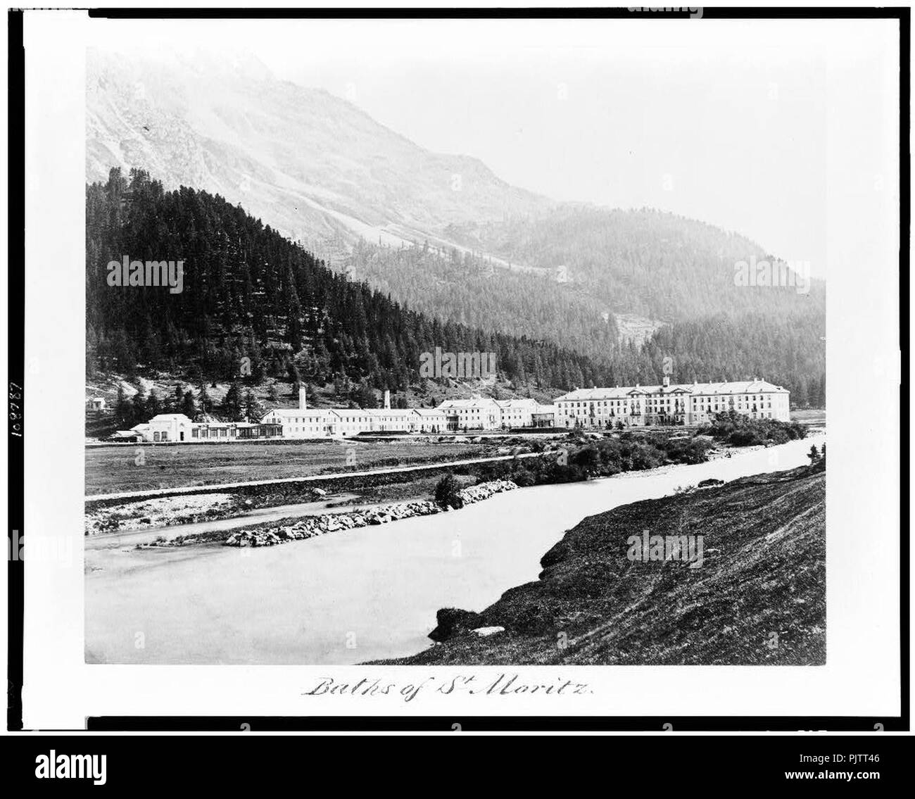 St moritz Black and White Stock Photos & Images - Alamy